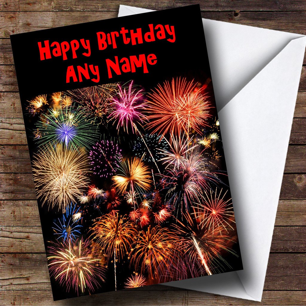 Happy Birthday Firecrackers
