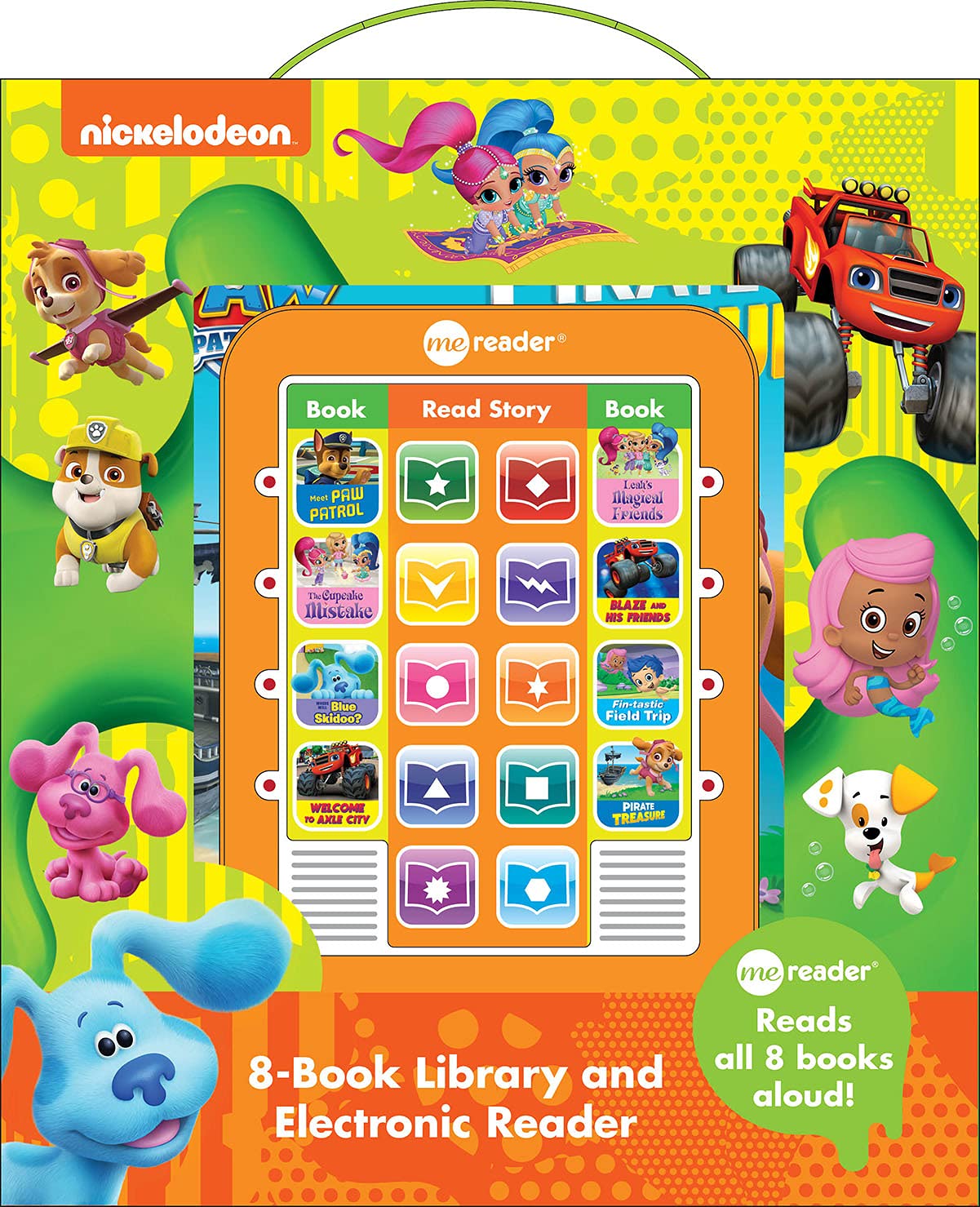 Nickelodeon: Me Reader 8-Book Library and Electronic Reader Sound Book ...