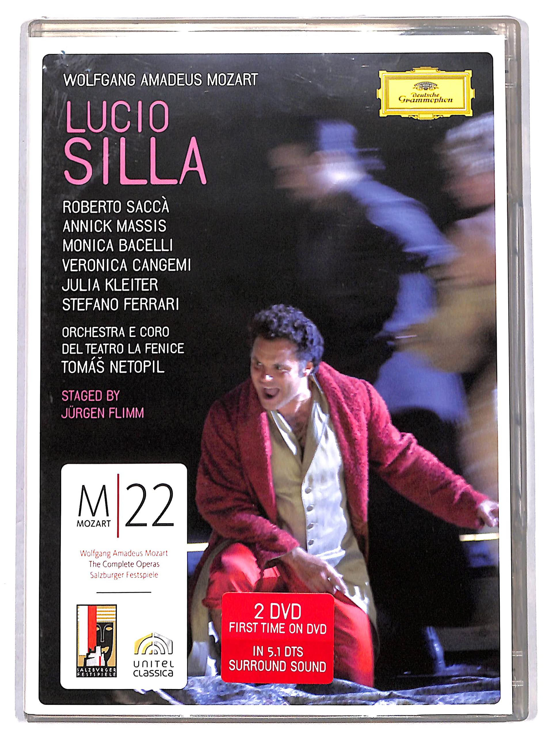 Amazon.com: Mozart - Lucio Silla [DVD] : Roberto Sacca, Annick Massis ...