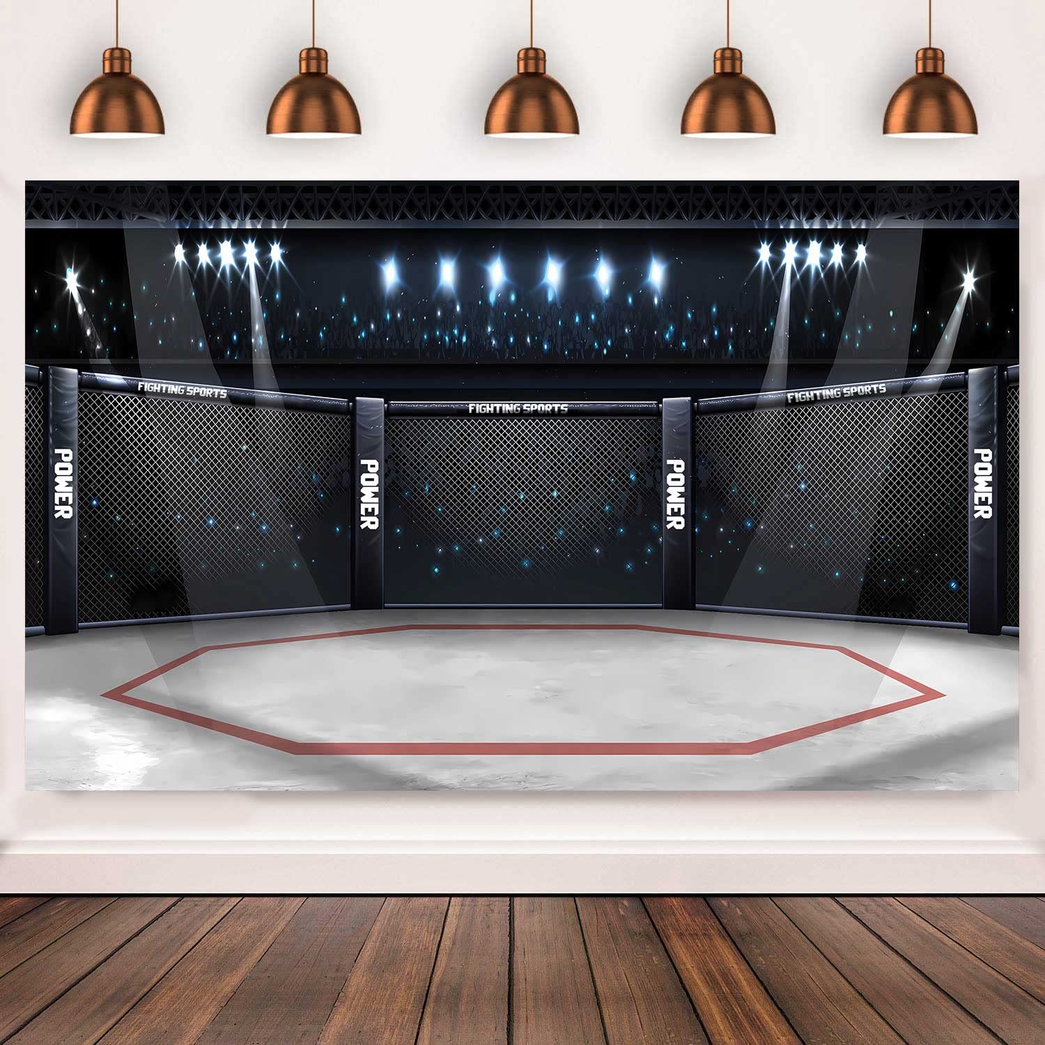Ufc Cage Background Ufc Cage Stock Photos, Images And Backgrounds For