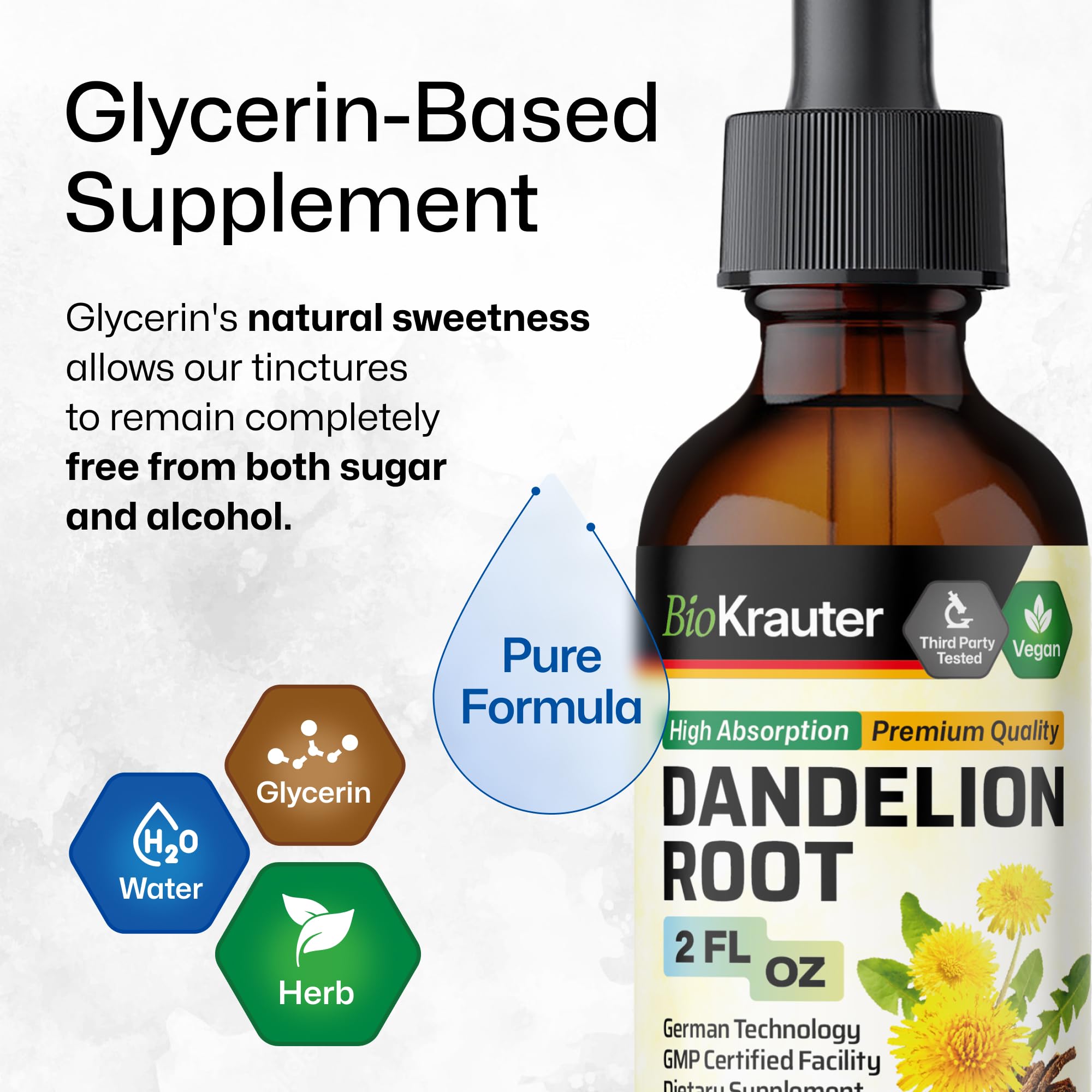 Snapklik.com : Dandelion Root Tincture - Organic Dandelion Root Liquid ...