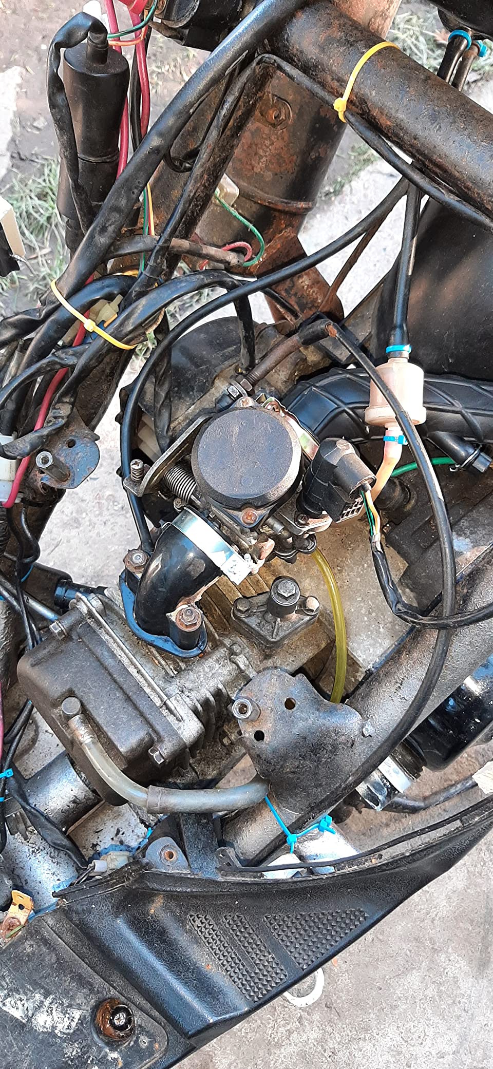 GOOFIT 90 Degree Bend Intake Manifold Pipe Replacement For GY6 60cc ...