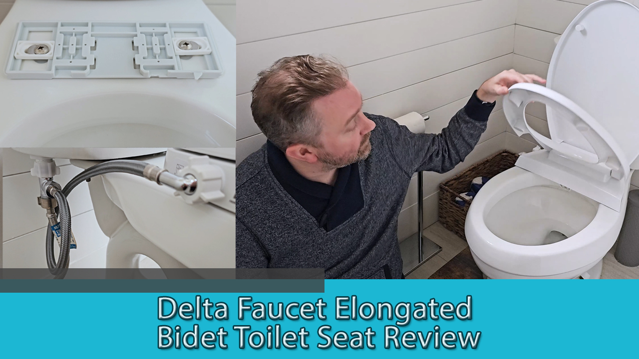Watch Delta Faucet Elongated Bidet Toilet Seat - Review on Amazon Live