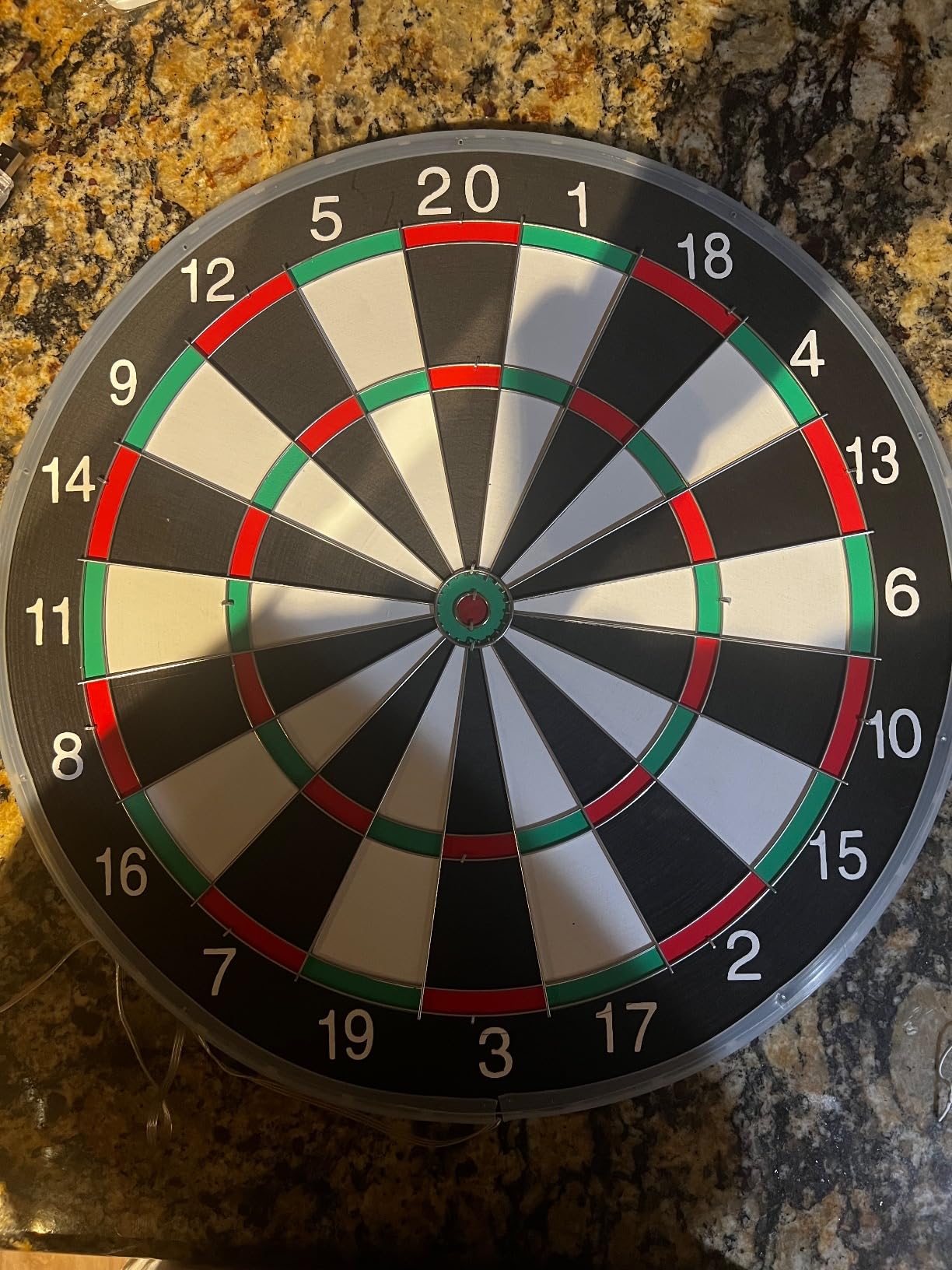 Amazon.com : LFSMVT LED Dartboard, Dual-Sided Dart Game, Light Up Dart ...