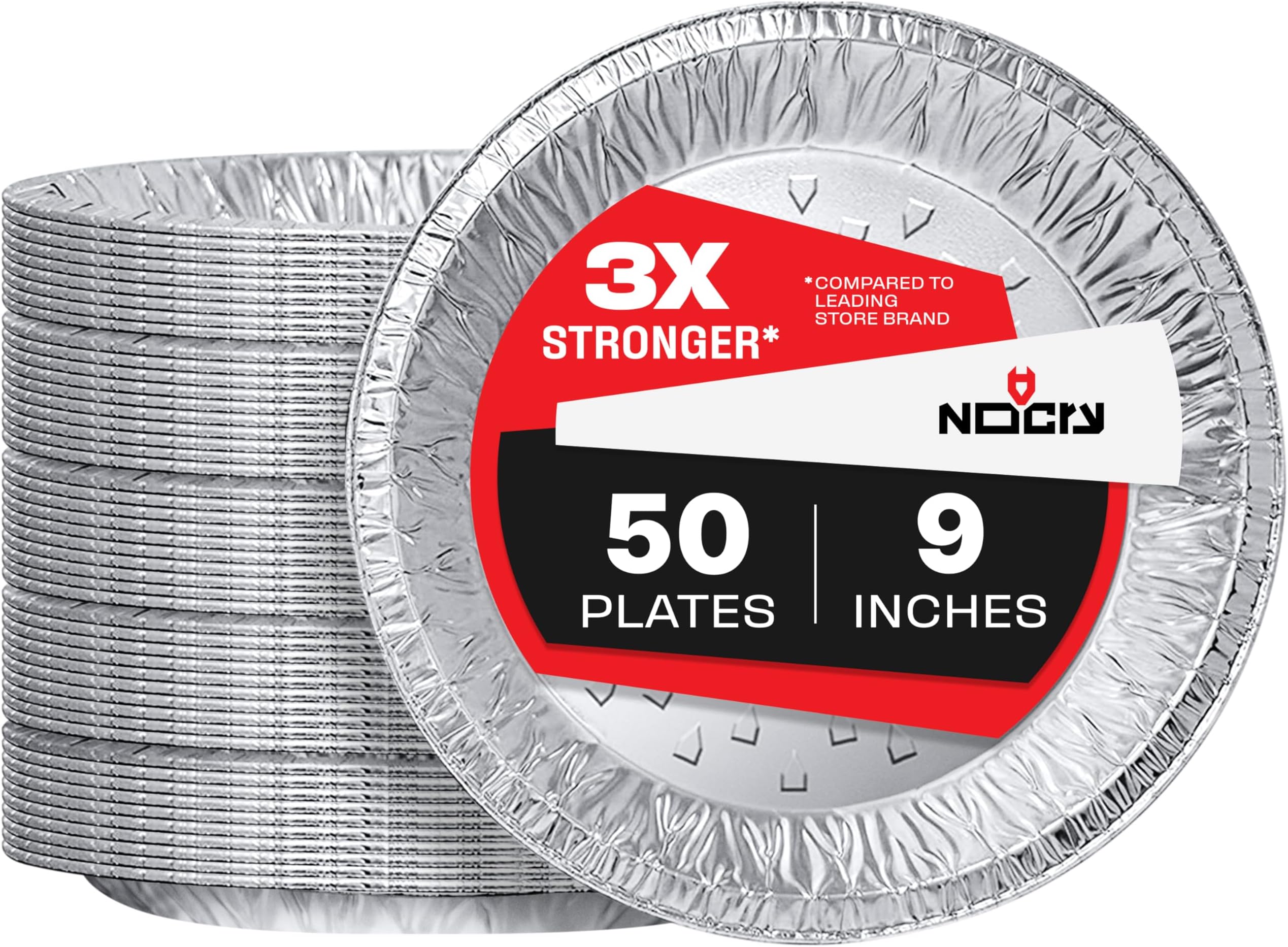 Amazon.com: 9" Pie Pans [10 Pack] - Heavy Duty Standard-Sized ...