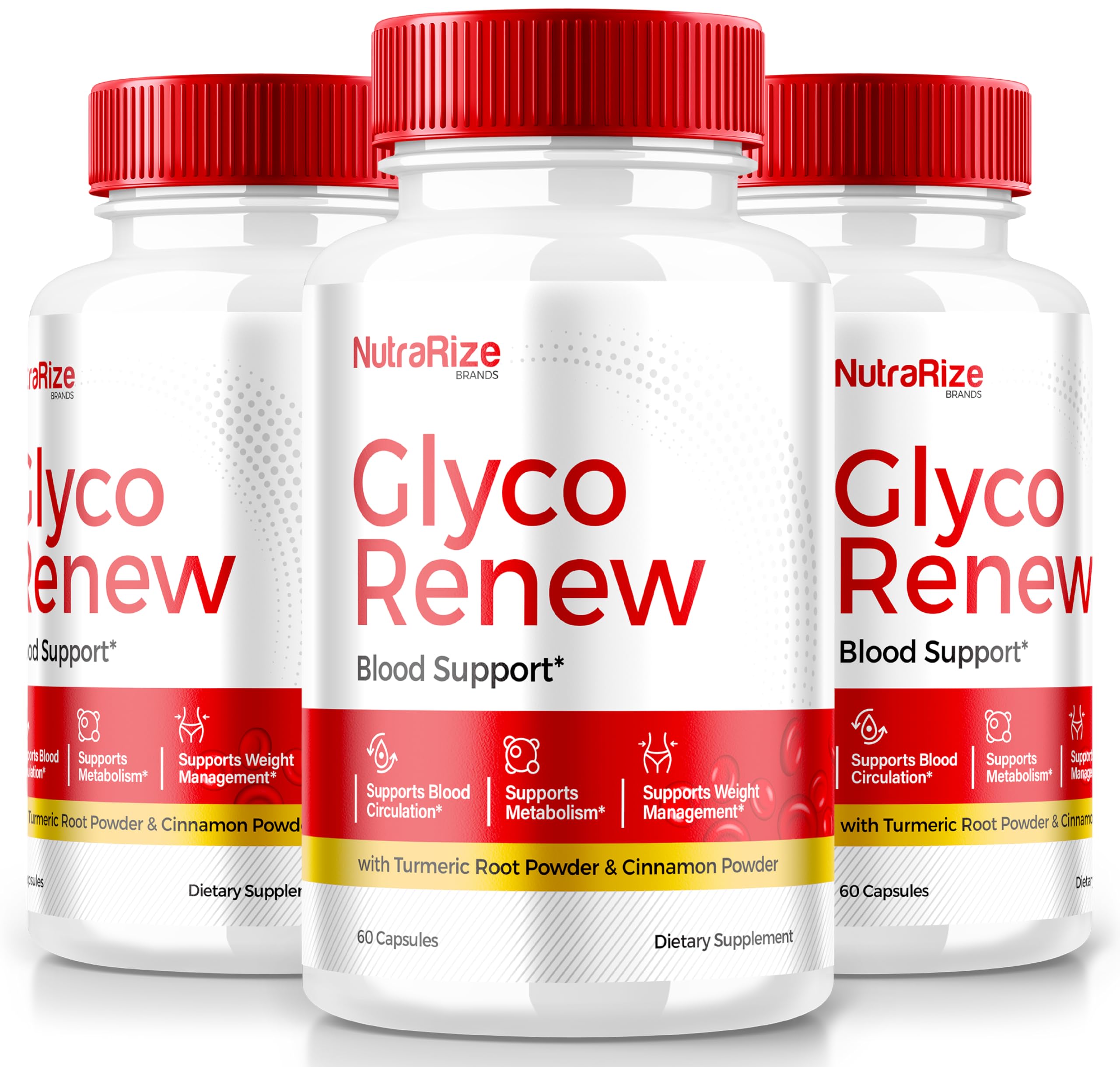 Amazon.com: (3 Pack) Glyco Renew Pills, All Natural Blood Support ...