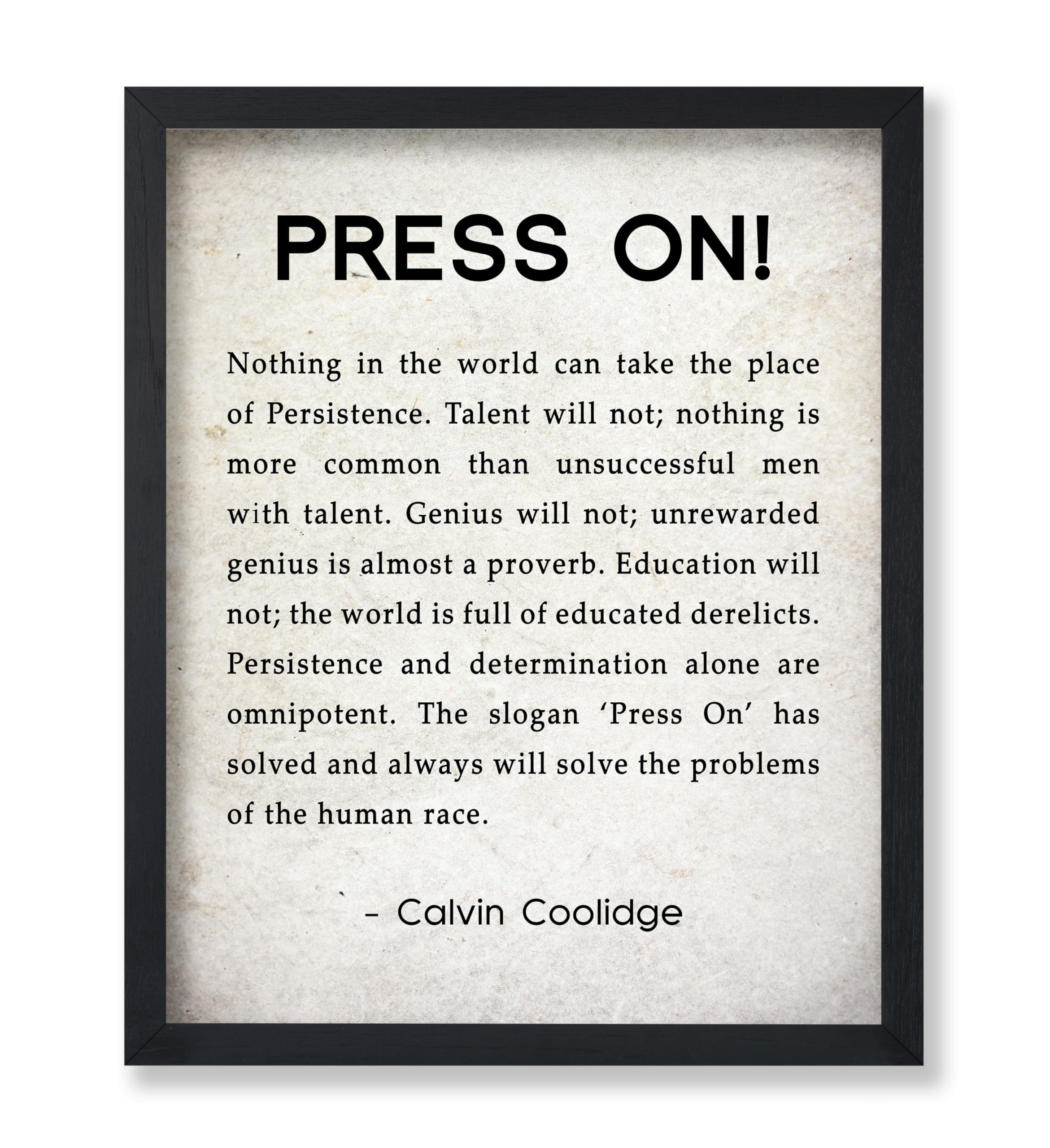 Amazon.com: Poster Master Calvin Coolidge Poster - Press On Print ...