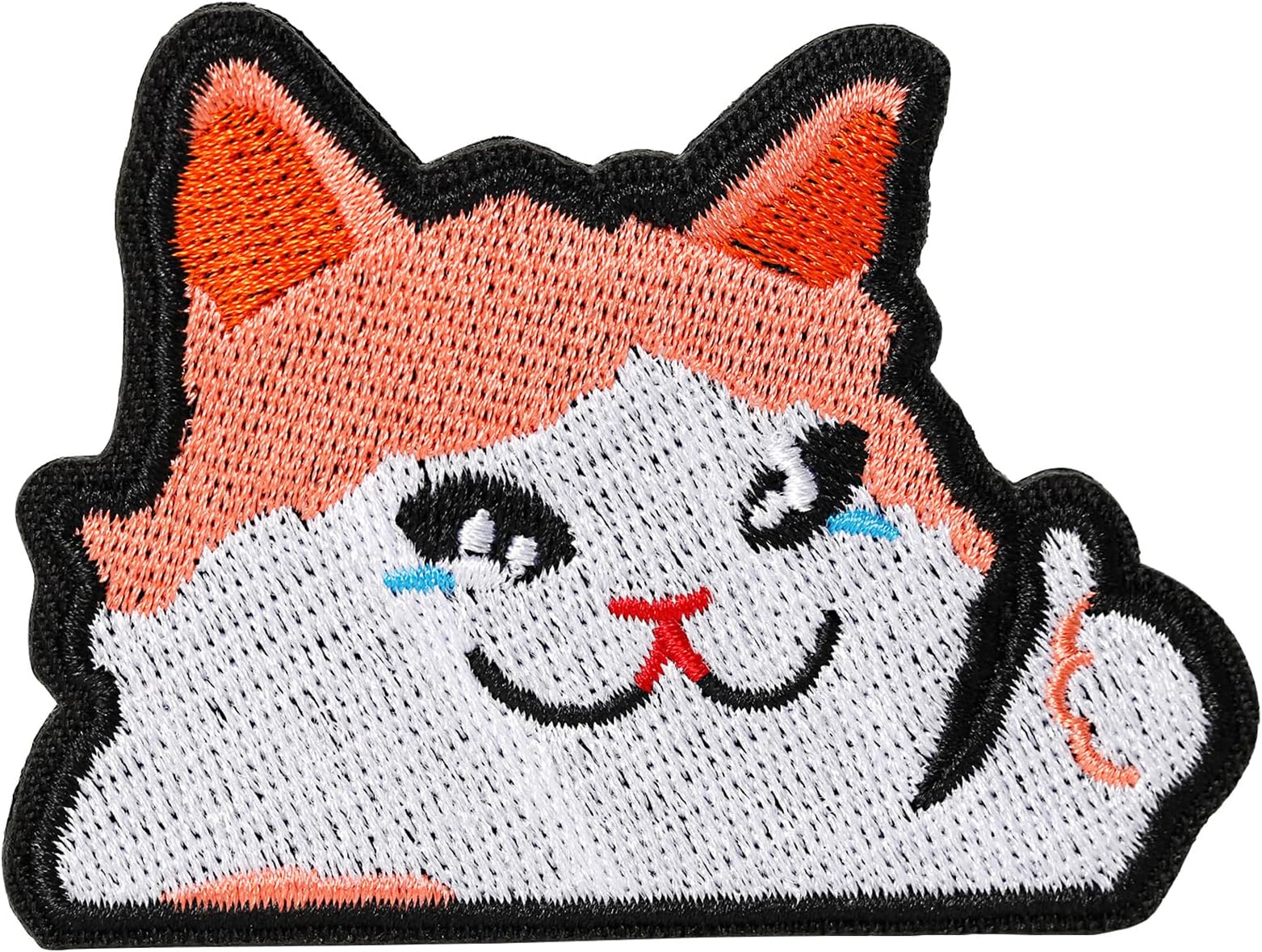 Amazon.com: Licking Cat Tactical Military Morale Hook and Loop Patch - Funny Tactical Patch for ...