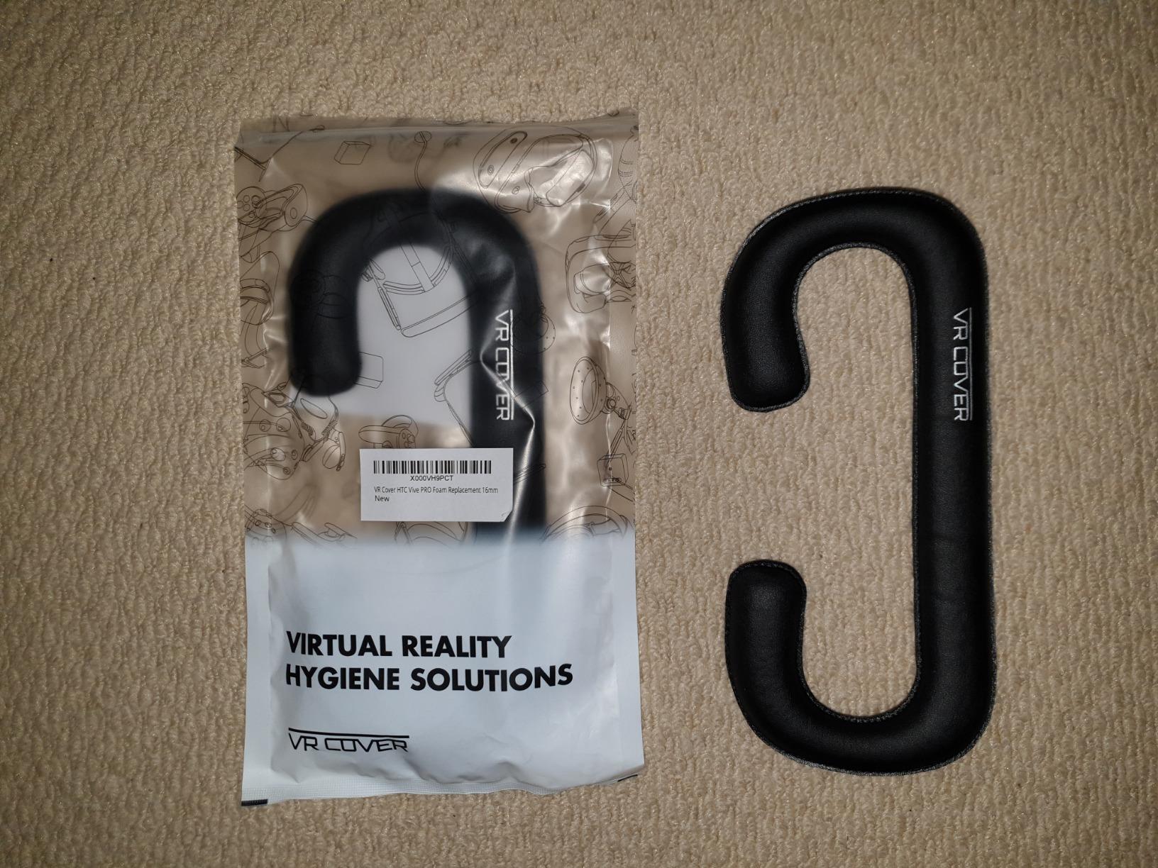 VR Cover PU Foam Replacement 16mm for HTC Vive Pro and HTC Vive Pro 2 ...