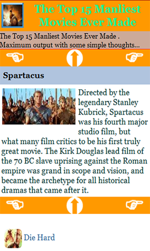 The Top 15 Manliest Movies Ever Made:Amazon.com:Appstore for Android