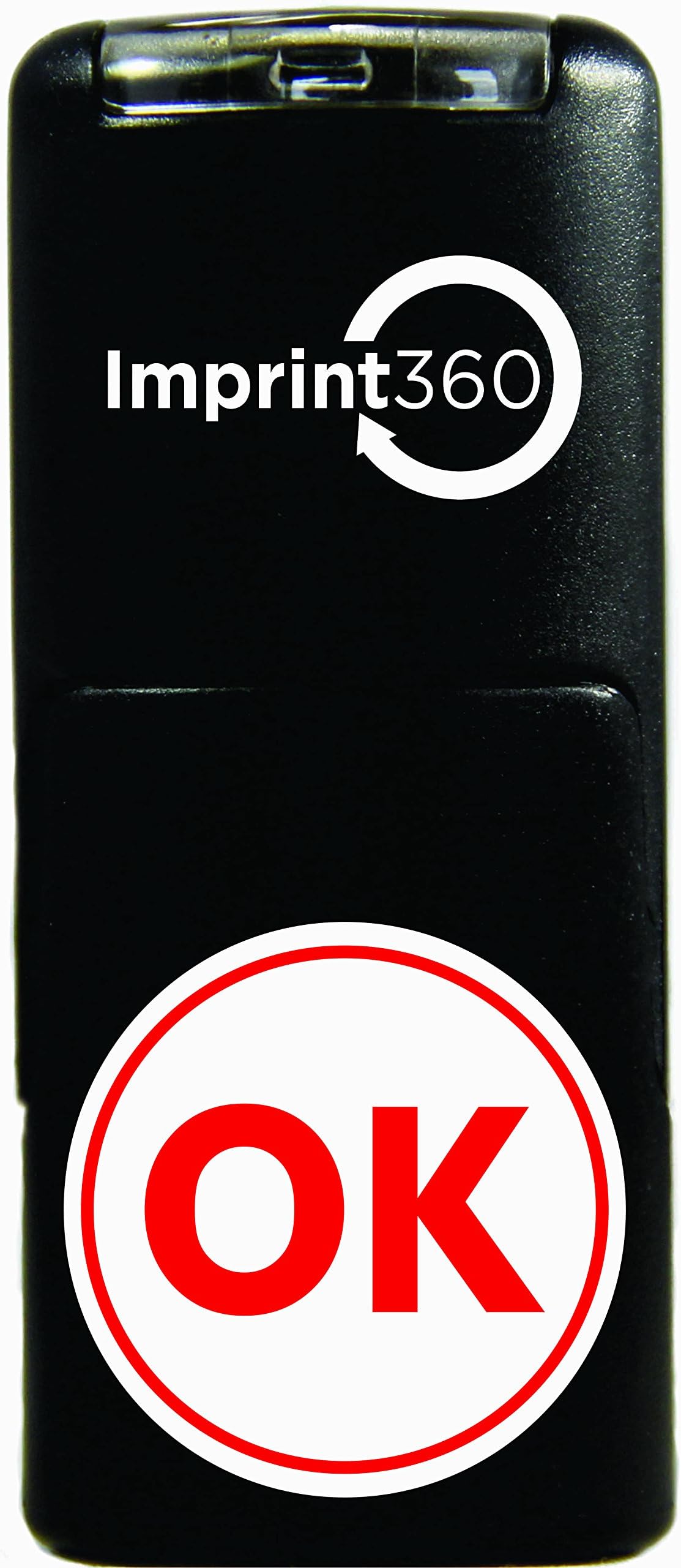 Amazon.com : Round Self Inking Rubber Stamps, Copy, Entered, Late ...