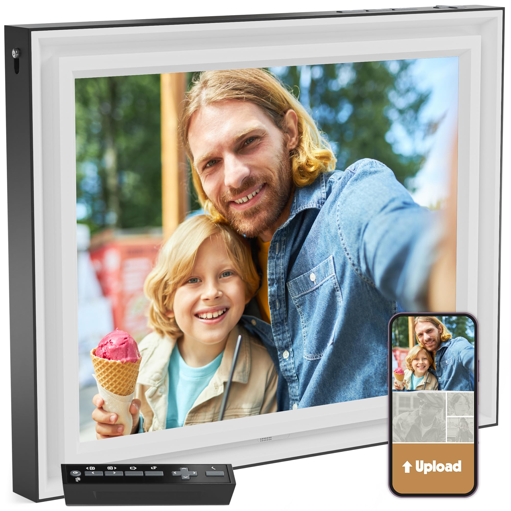 Amazon.com : Pix-Star 17 inch Extra Large Digital Frame | Free ...