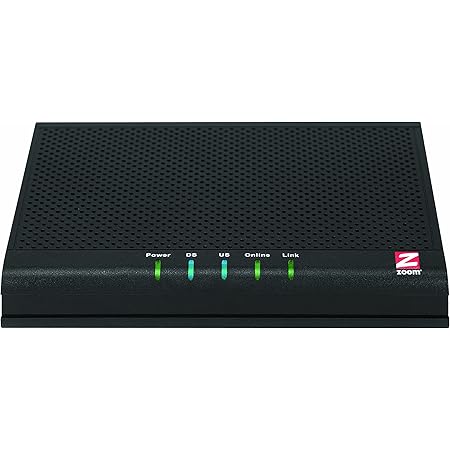 Amazon.com: Zoom 5341 DOCSIS 3.0 Cable Modem - 1 x F-Type Network WAN ...