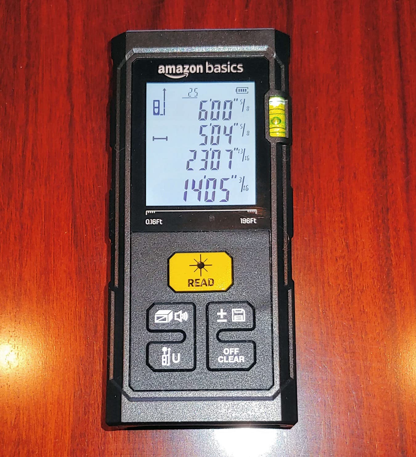 $3/mo - Finance Amazon Basics 360 Degree Rotating Laser Class II Level ...