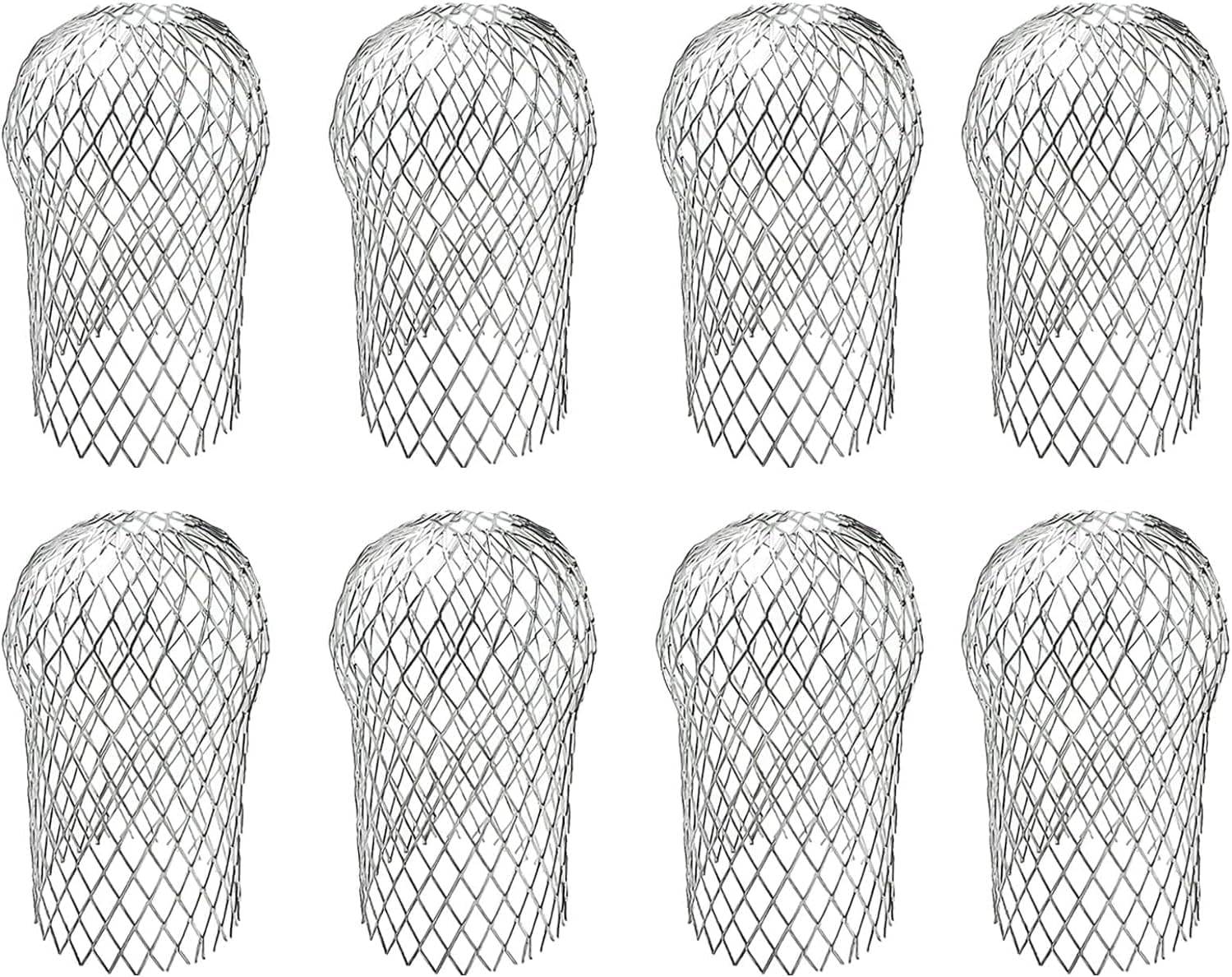 LePvo 8 Pack Gutter Downsport Guards - 3.5 Inch Expandable Aluminium ...