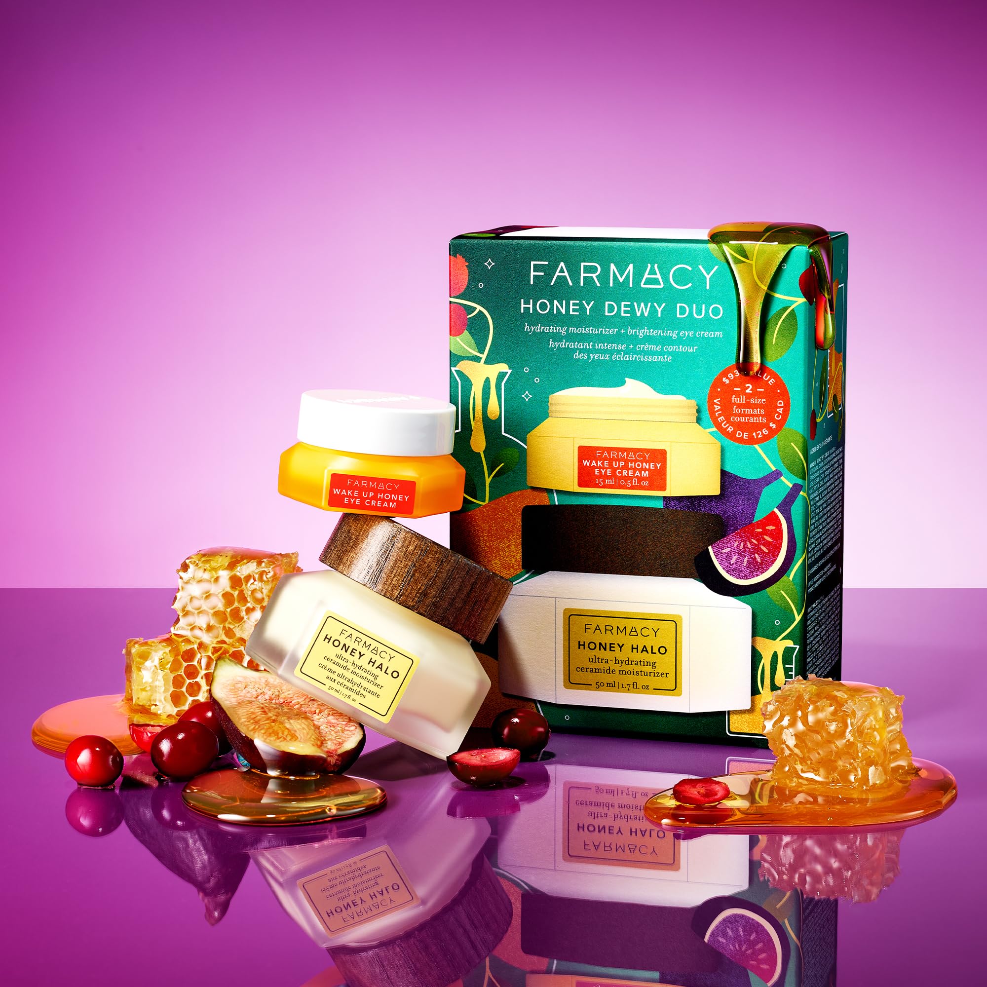 Snapklik.com : Farmacy Ceramide Face Moisturizer + Brightening Eye ...