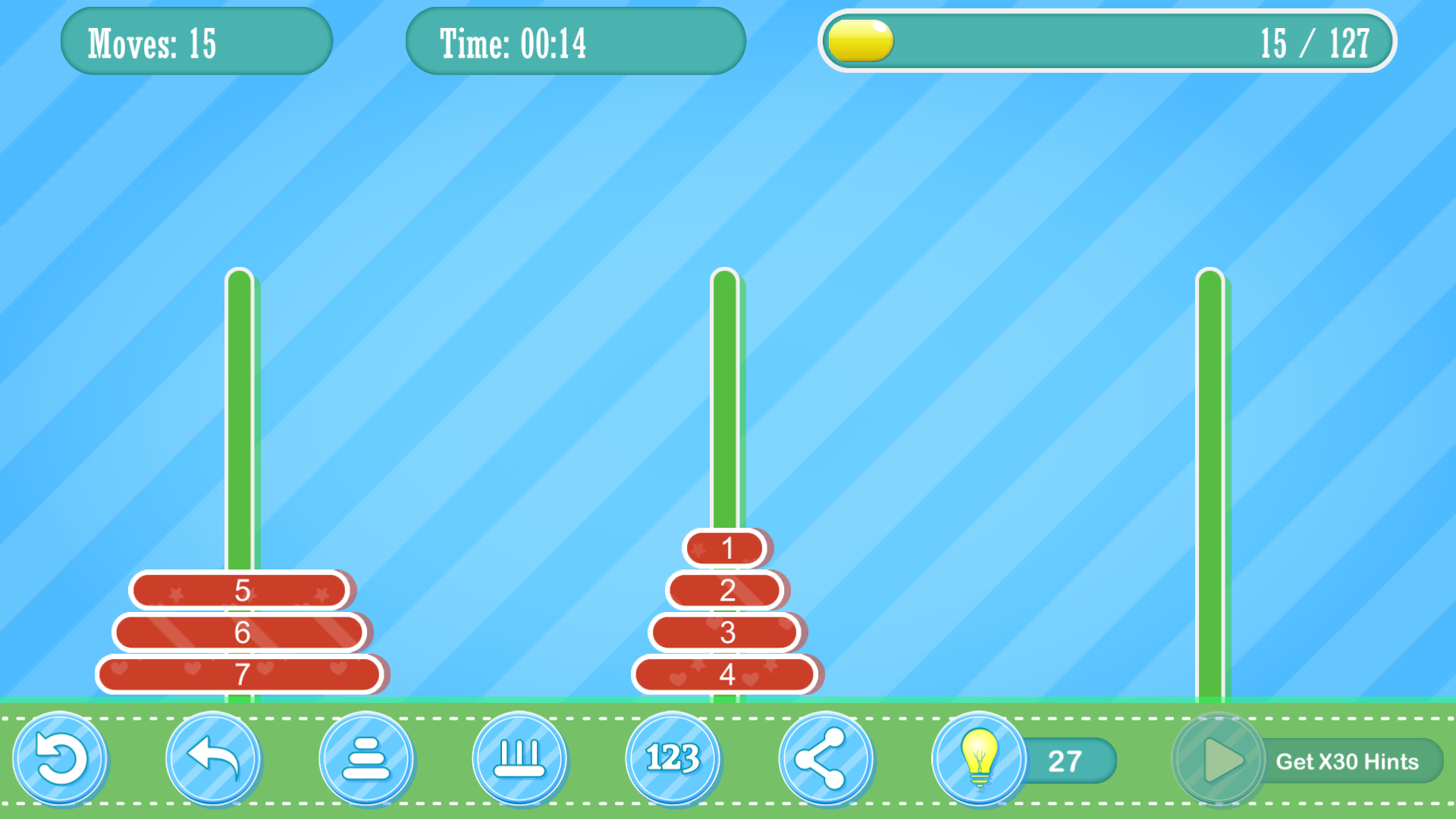 Hanoi Tower - App on Amazon Appstore