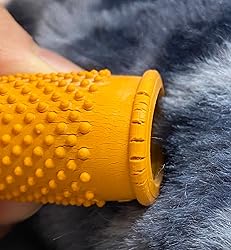 Pack of 5 Assorted Rubber Thimbles Thimblettes Thimblette Sizes 00 0 1 ...