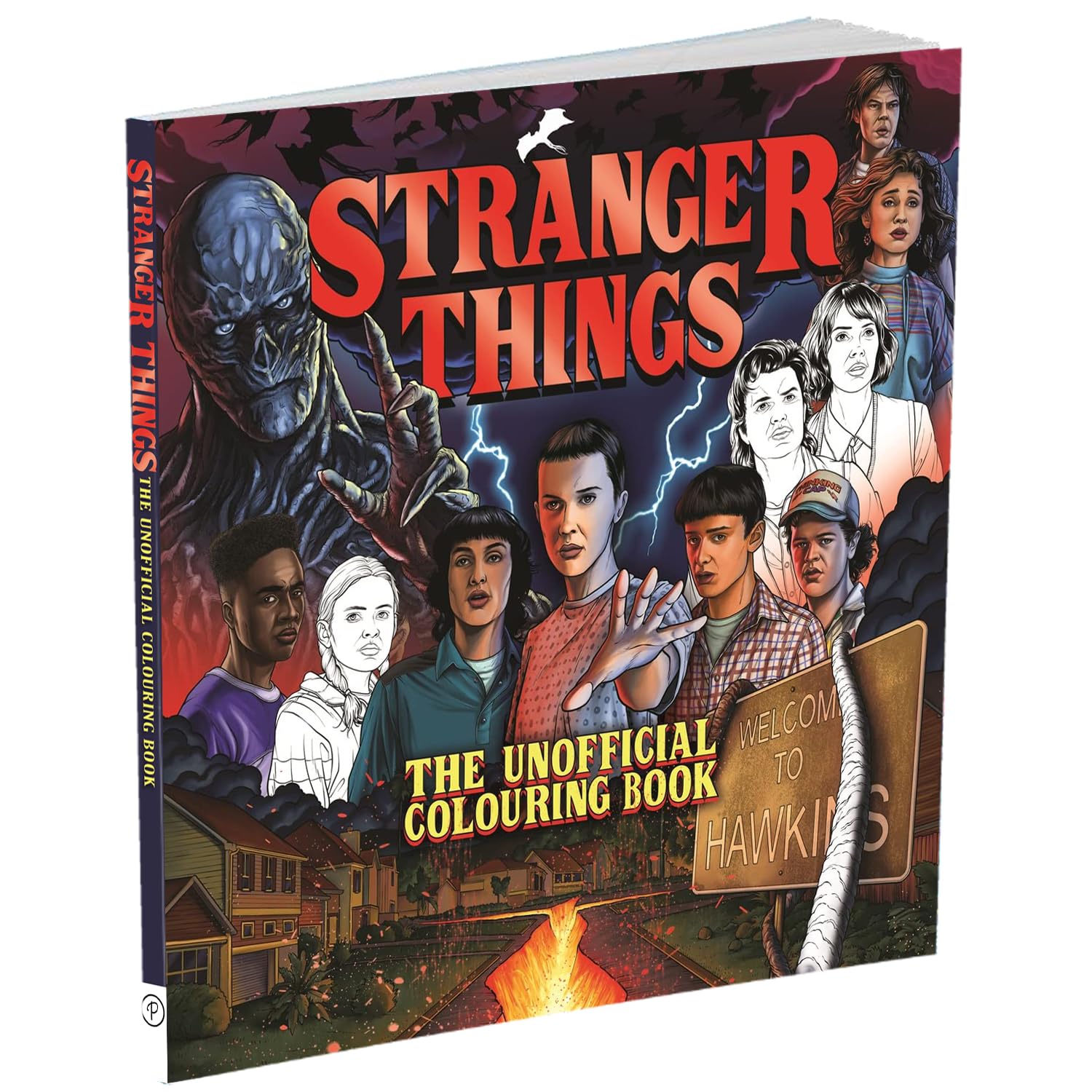 Stranger Things: The Unofficial Colouring Book: Amazon.co.uk ...