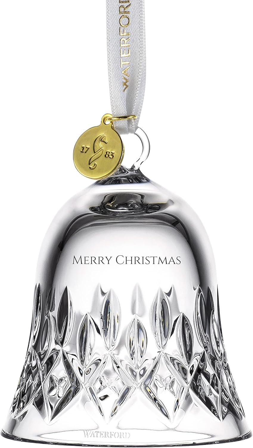 Amazon.com: Waterford Personalized Lismore Bell Ornament, Custom ...