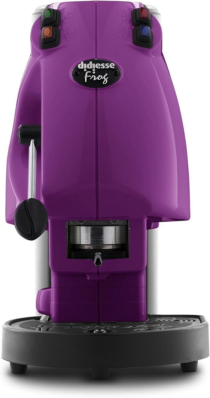 Frog Revolution Italian Espresso Pods Coffee Machine 650 w Purple + 15 ...