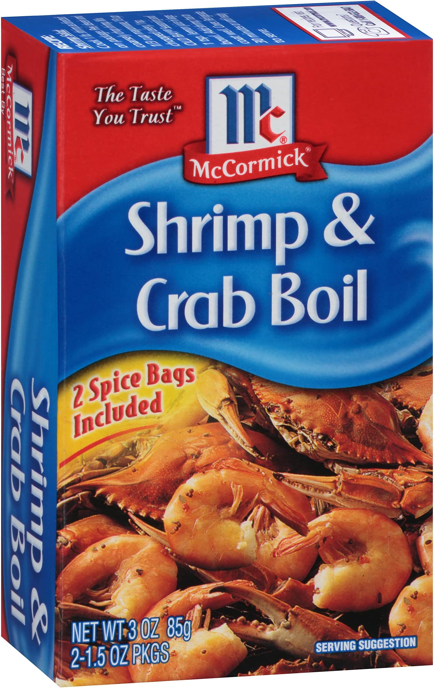 Amazon.com: McCormick Golden Dipt Shrimp & Crab Boil, 3 oz (Pack of 12 ...
