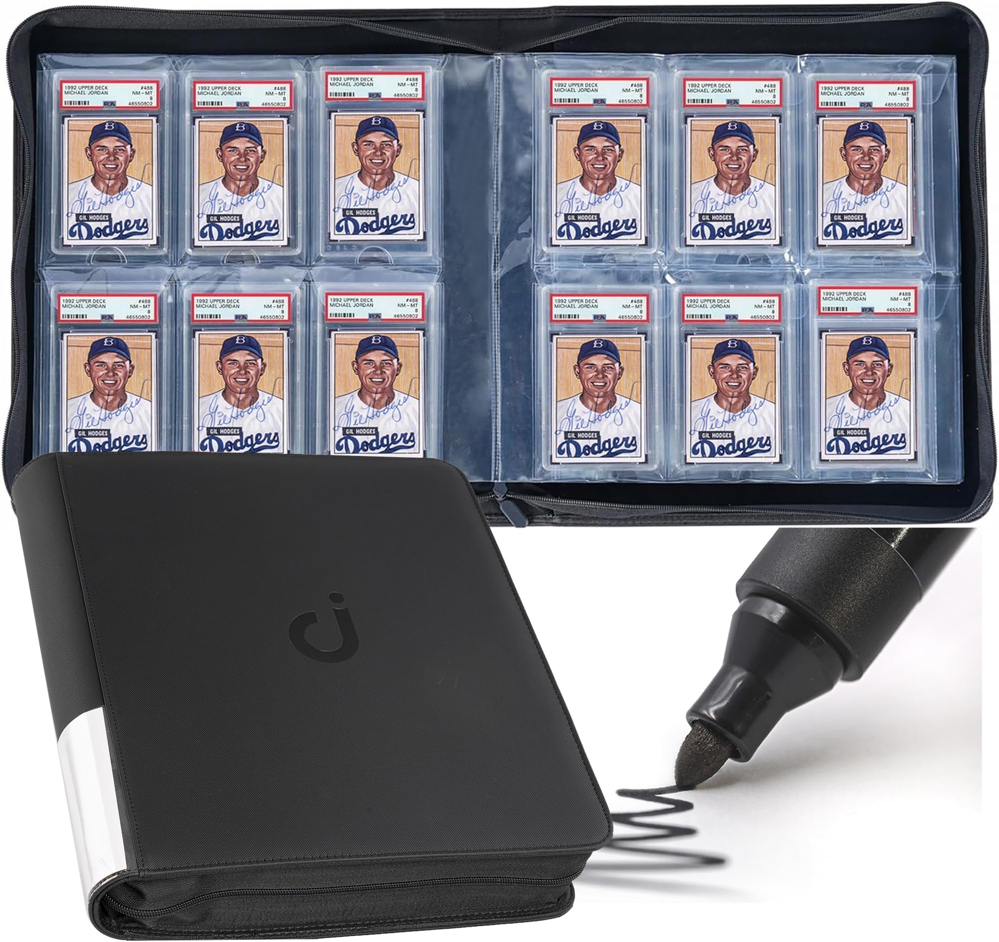 Amazon.com: TopDeck Slab Binder | PSA 28 Card Binder | Premium ...