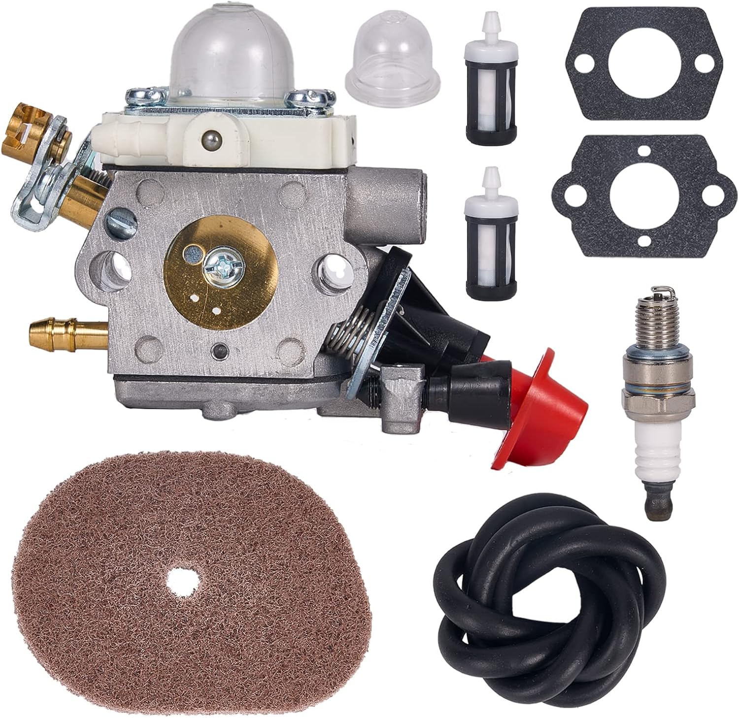 Mikatesi C1M-S207A FS56 Carburetor Kit for Stihl FS56 FS56R FS70 FS70R ...