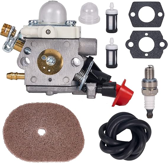 Amazon.com: Mikatesi C1M-S207A FS56 Carburetor Kit for Stihl FS56 FS56R ...