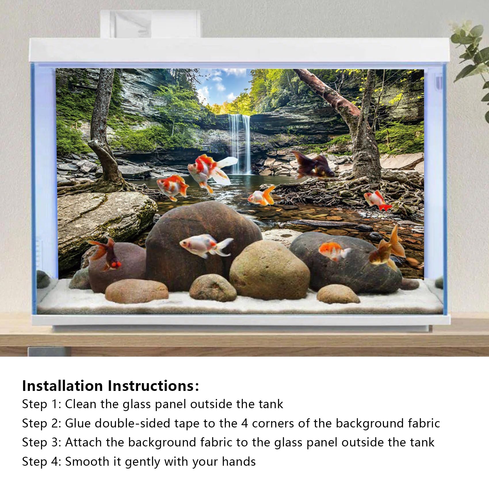 Snapklik.com : Fish Tank Background 36x20 Inch Aquarium Background ...
