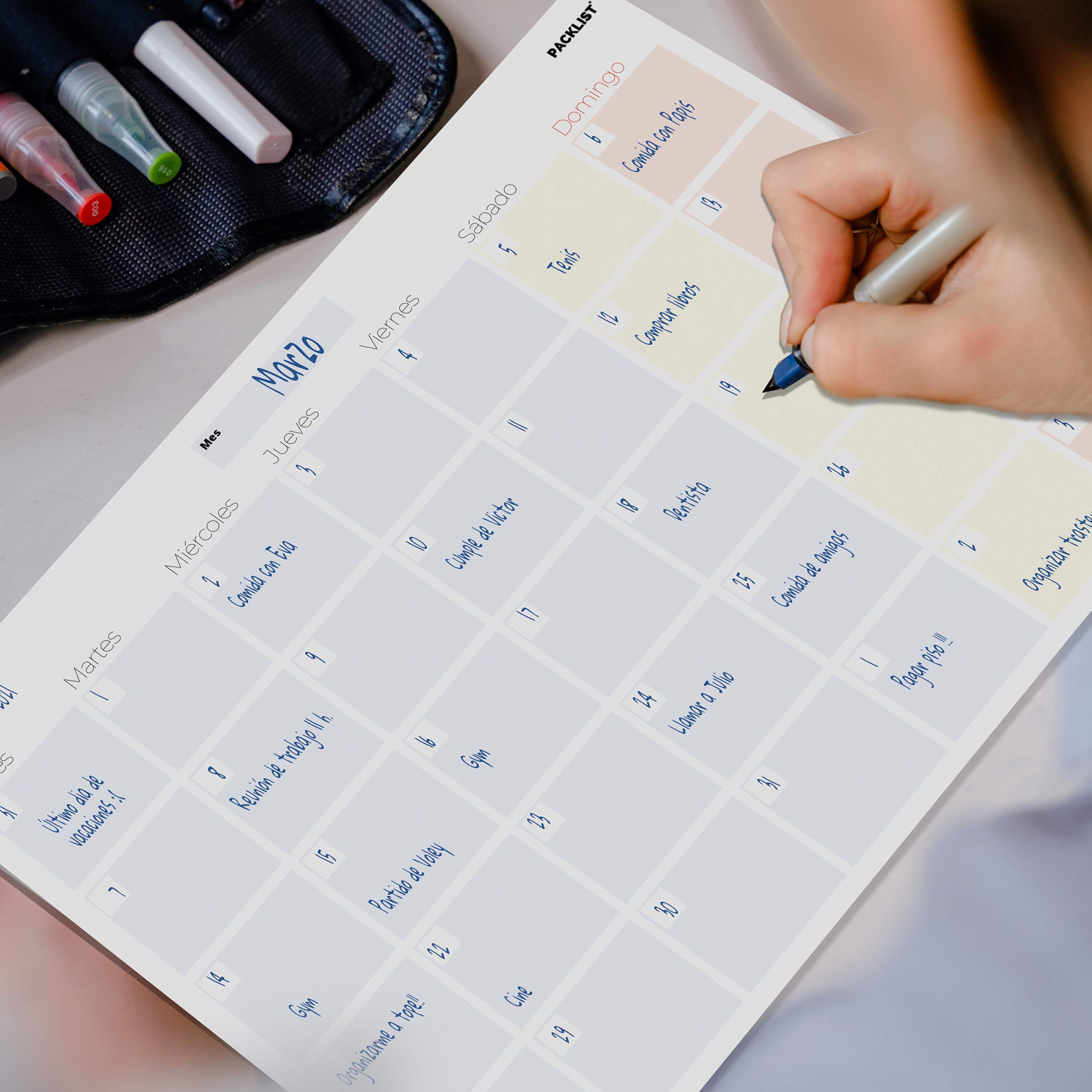 Calendario Mensual 2020