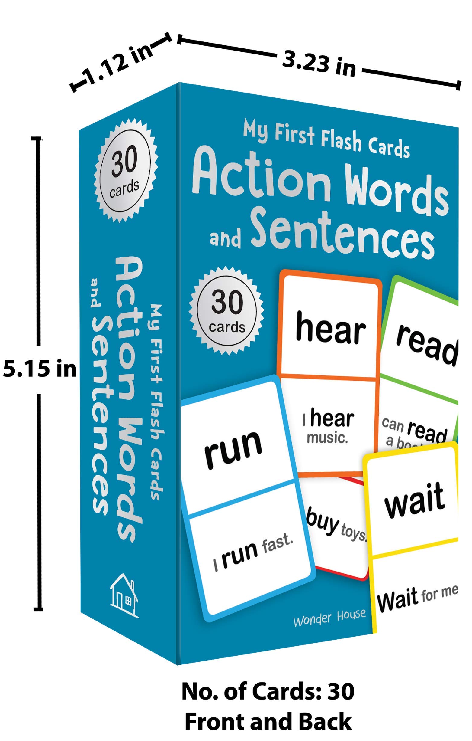 Buy My First Flash Cards: Action Words and Sentences (Flash Cards For ...