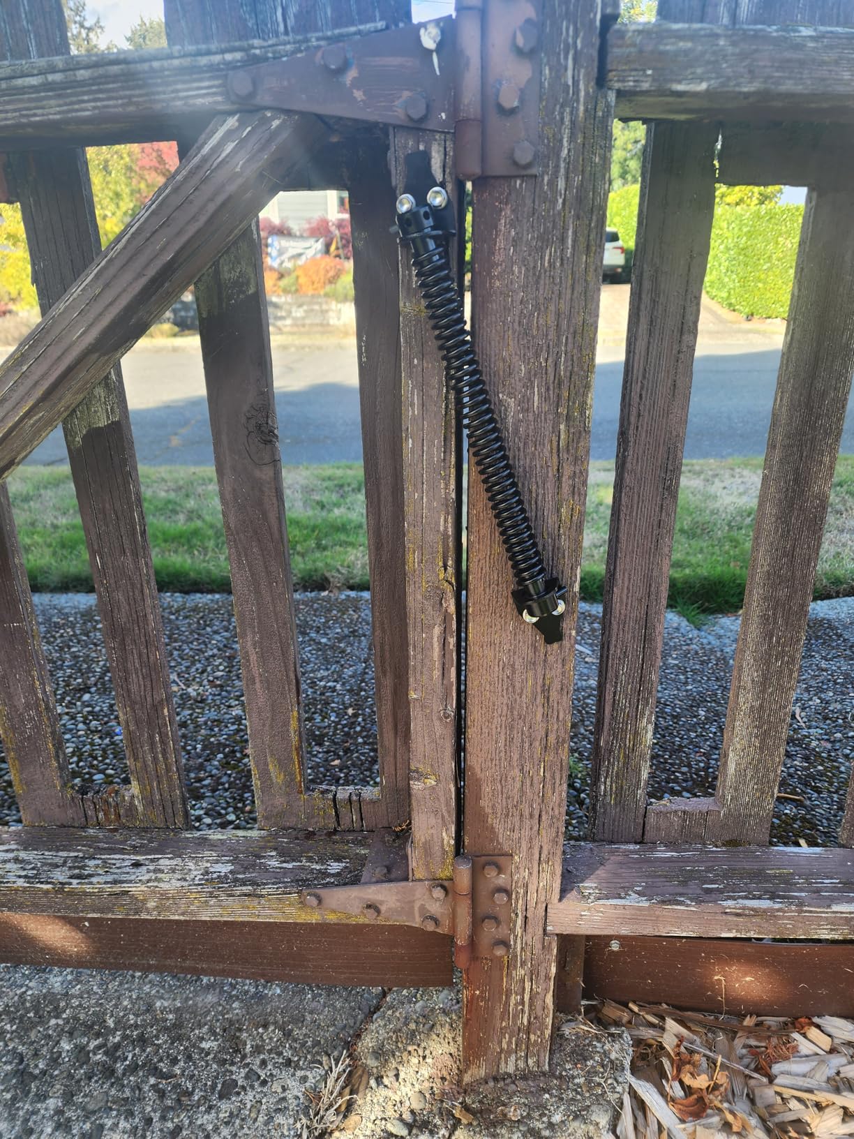 $2/mo - Finance skysen 14" Fence gate Spring self Closing and ...