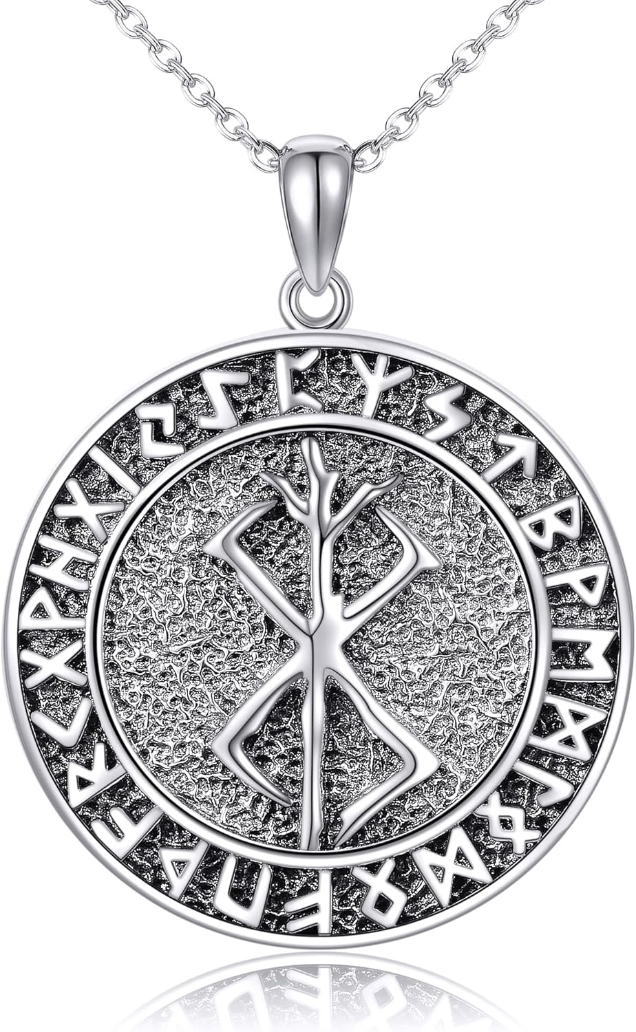 Amazon.com: ONEFINITY Berserk Necklace 925 Sterling Silver Behelit ...
