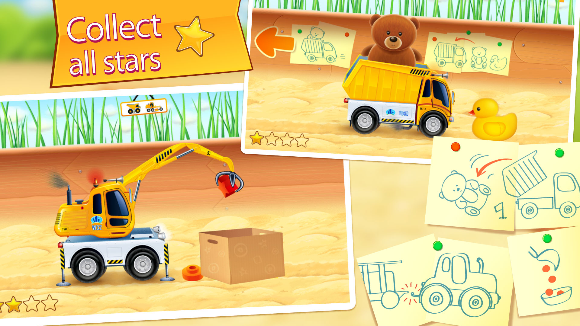 Cars In Sandbox: Construction - App on Amazon Appstore