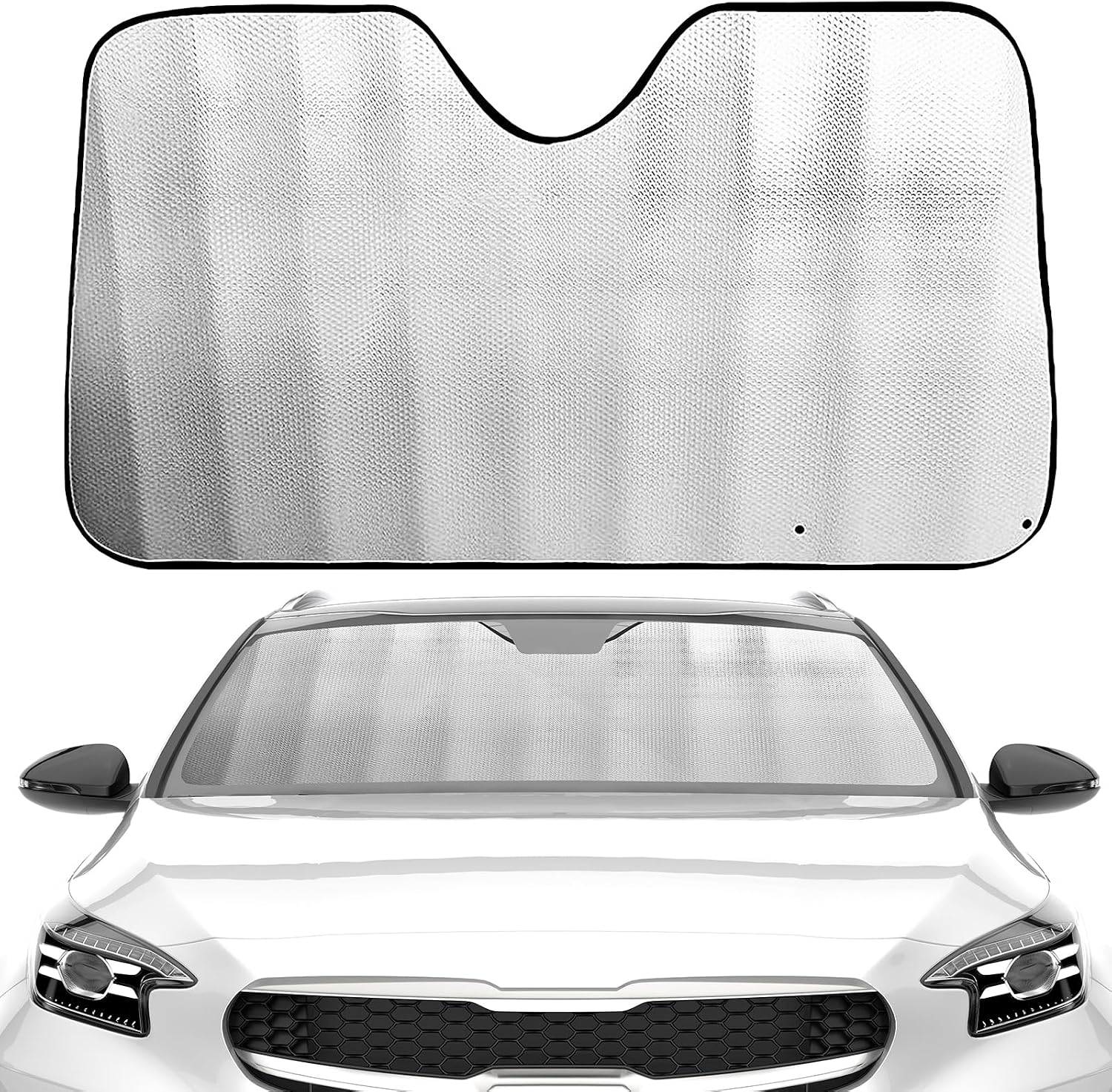 Enerfero Parasol para Coche Delantero，Parasol de Ventana Delantera ...