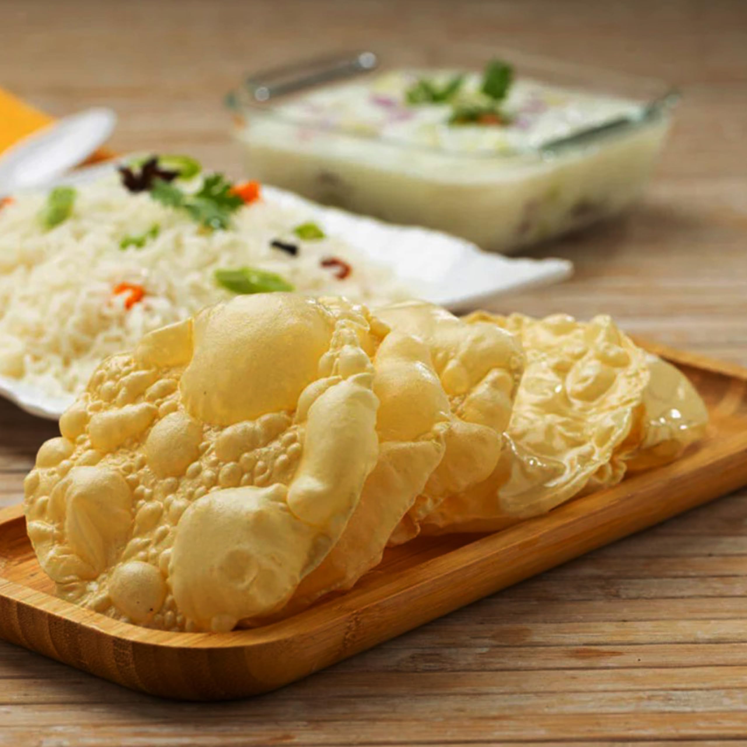 AGRAHARA® Appalam, Papad, Pappadam | 600 gm | Export Quality | 4.3 Inch ...