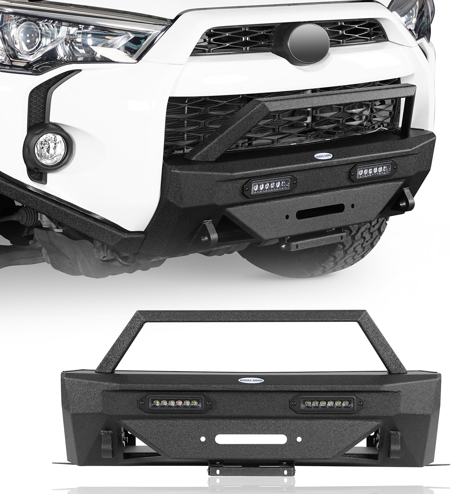 Amazon.com: u-Box 4Runner Front Bumper Stubby Bumper Compatible with ...