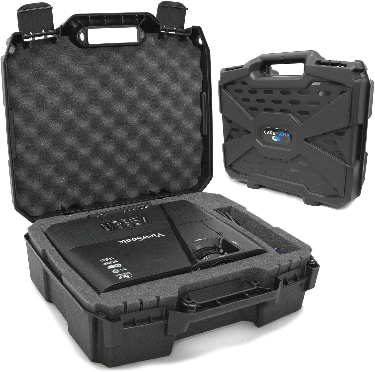Amazon.com: CASEMATIX Projector Travel Case Compatible with ViewSonic ...