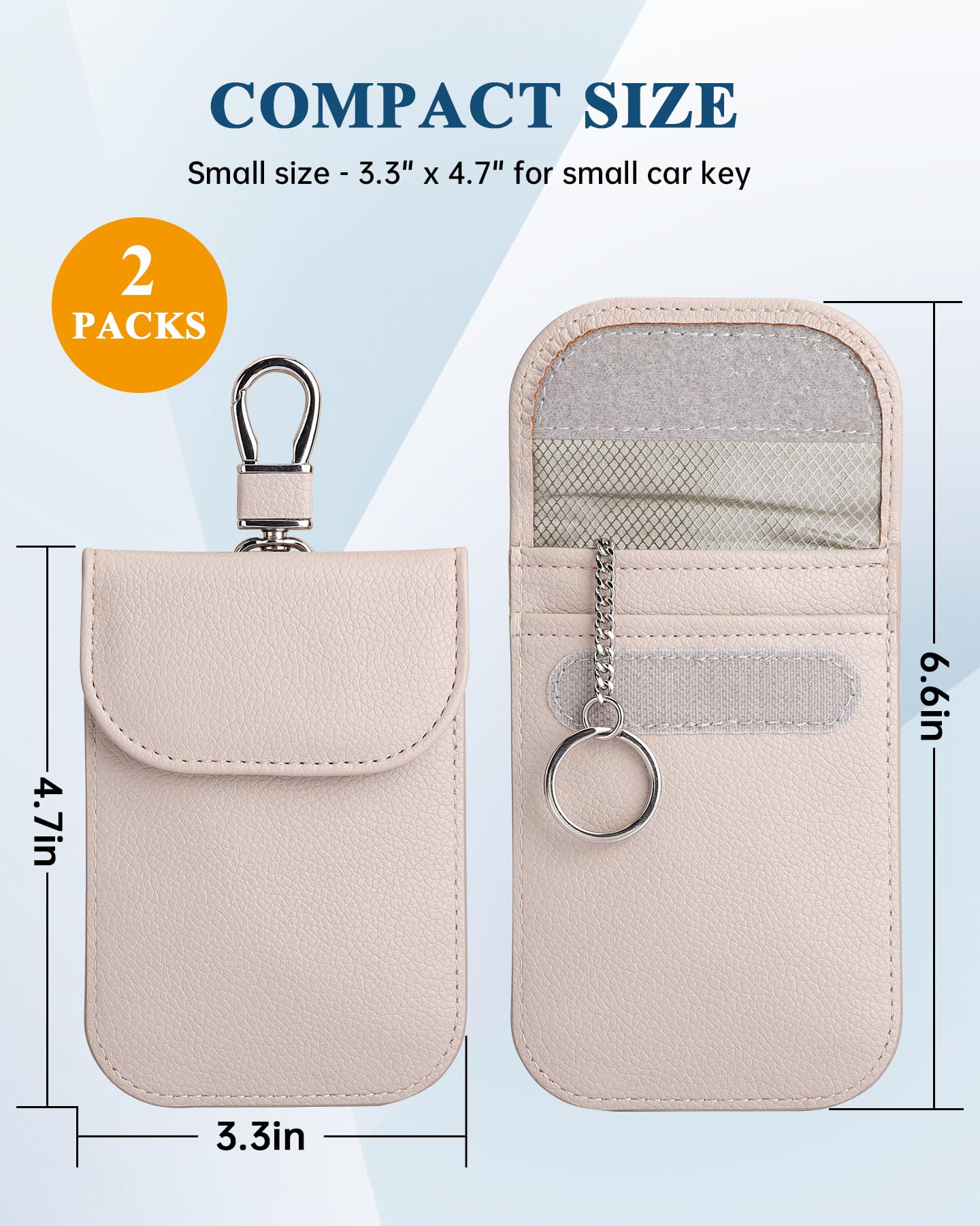 Snapklik.com : 2 Pack Of Faraday Key Fob Protectors, Anti-Theft Faraday ...