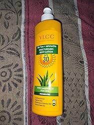 Buy VLCC DeTan + WhiteGlo Moisturising Body Lotion SPF 30 PA+++ - 350ml ...