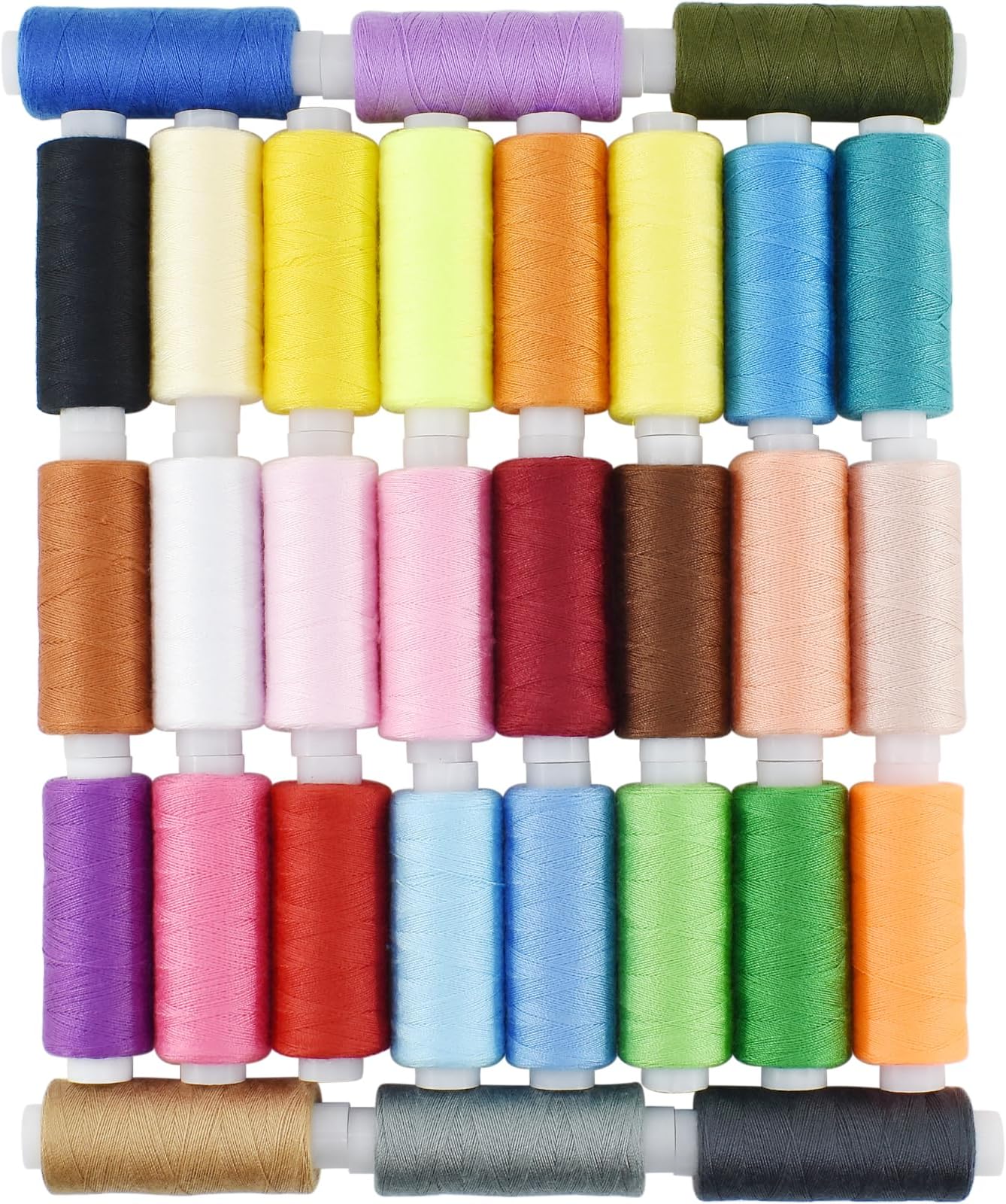 Amazon.com: Candora Sewing Thread Coil 60 Color 250 Yards Each ...