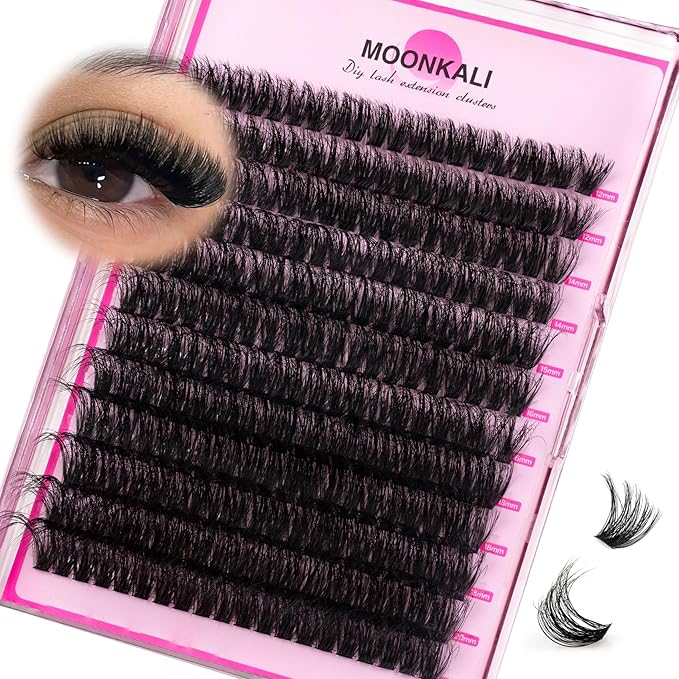 Amazon.com: Lash Clusters Wispy 80D Eyelash Clusters D Curly 12-20MM ...