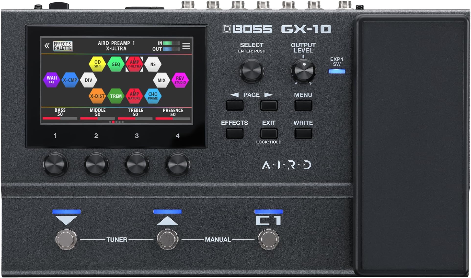 Amazon.com: NUX Trident Multi Effects Processors with Adaptor, TSAC-4K ...