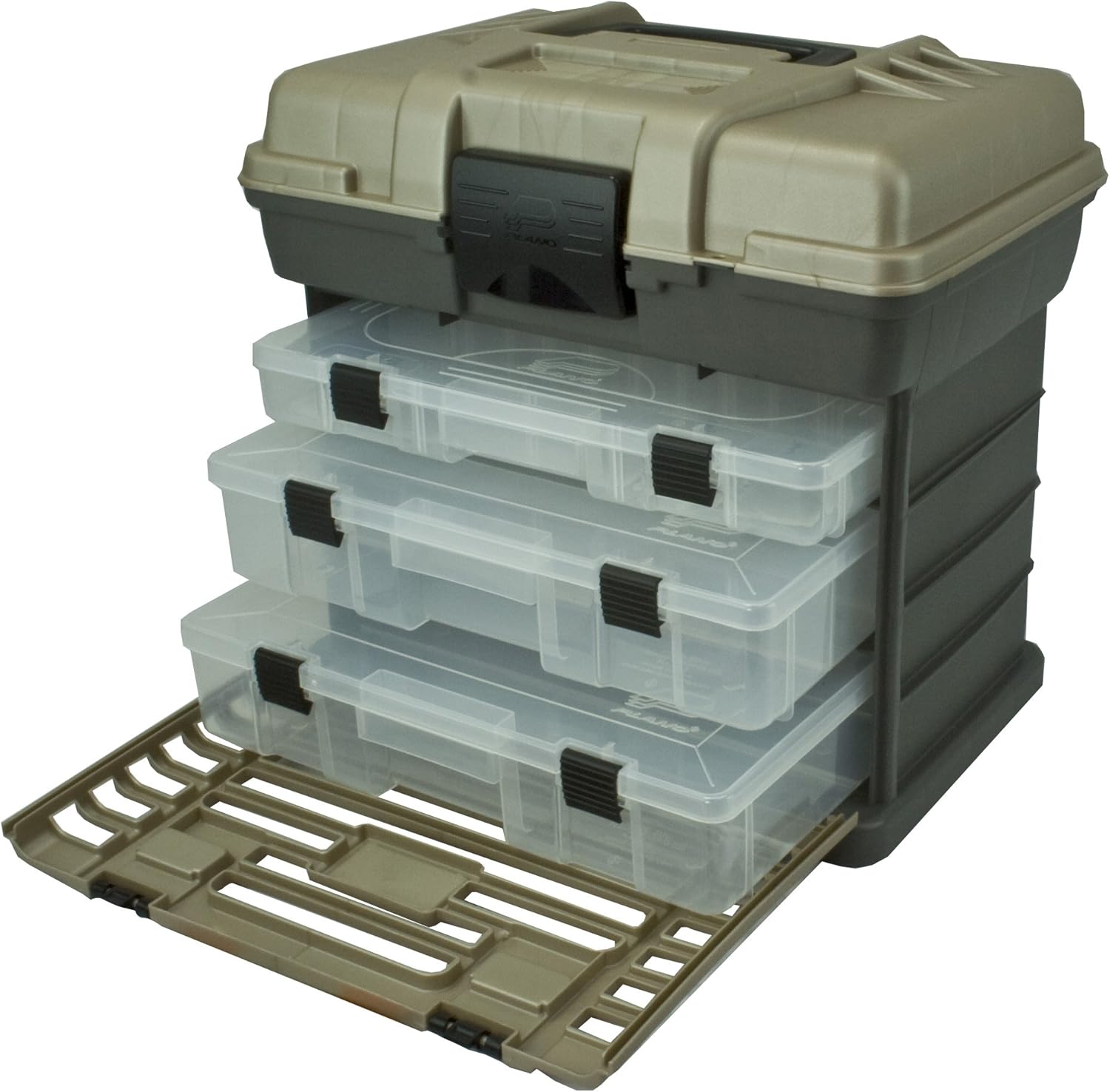 Amazon.com: Plano Molding 1373 Stow N Go Tool Box with 3-Utility ...