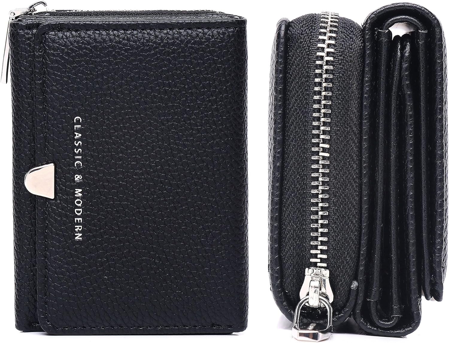 Amazon.com: sonluk Billeteras para mujer, delgada y plegable, con ...