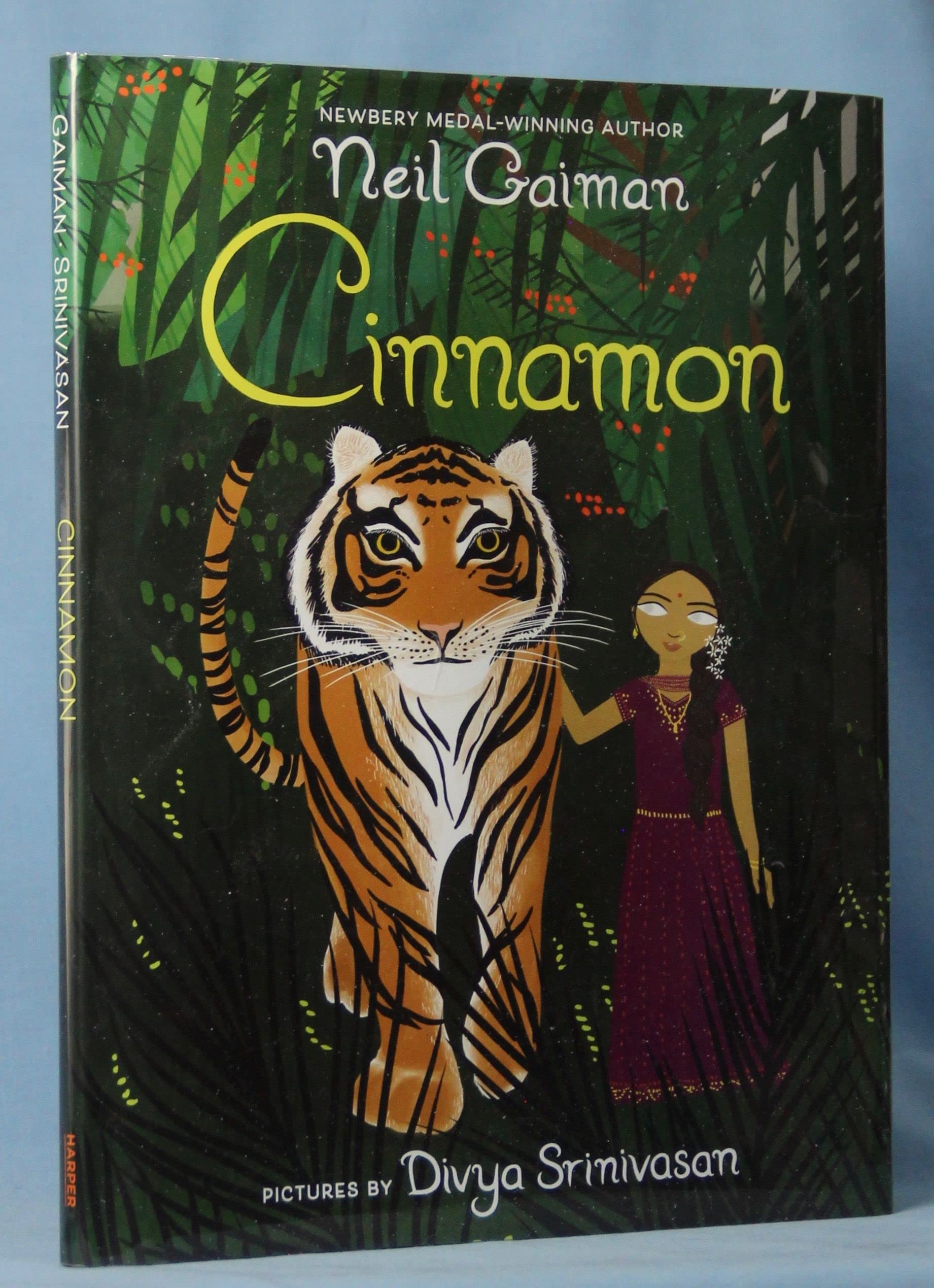 Amazon.com: Cinnamon: 0000062399616: Gaiman, Neil, Srinivasan, Divya: Books