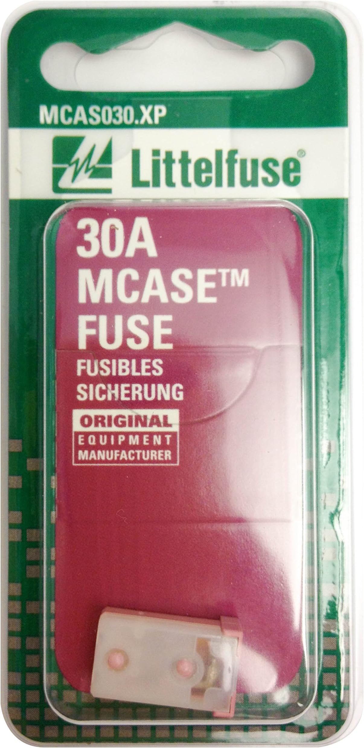 Amazon.com: Littelfuse (MCAS030.XP) MCASE Pink 32V 30 Amp Fuse : Automotive
