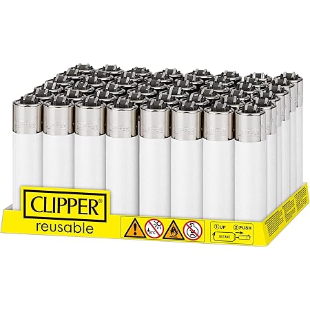 Amazon.com: Clipper Classic Large CP11 Refillable Lighter - Solid Color ...
