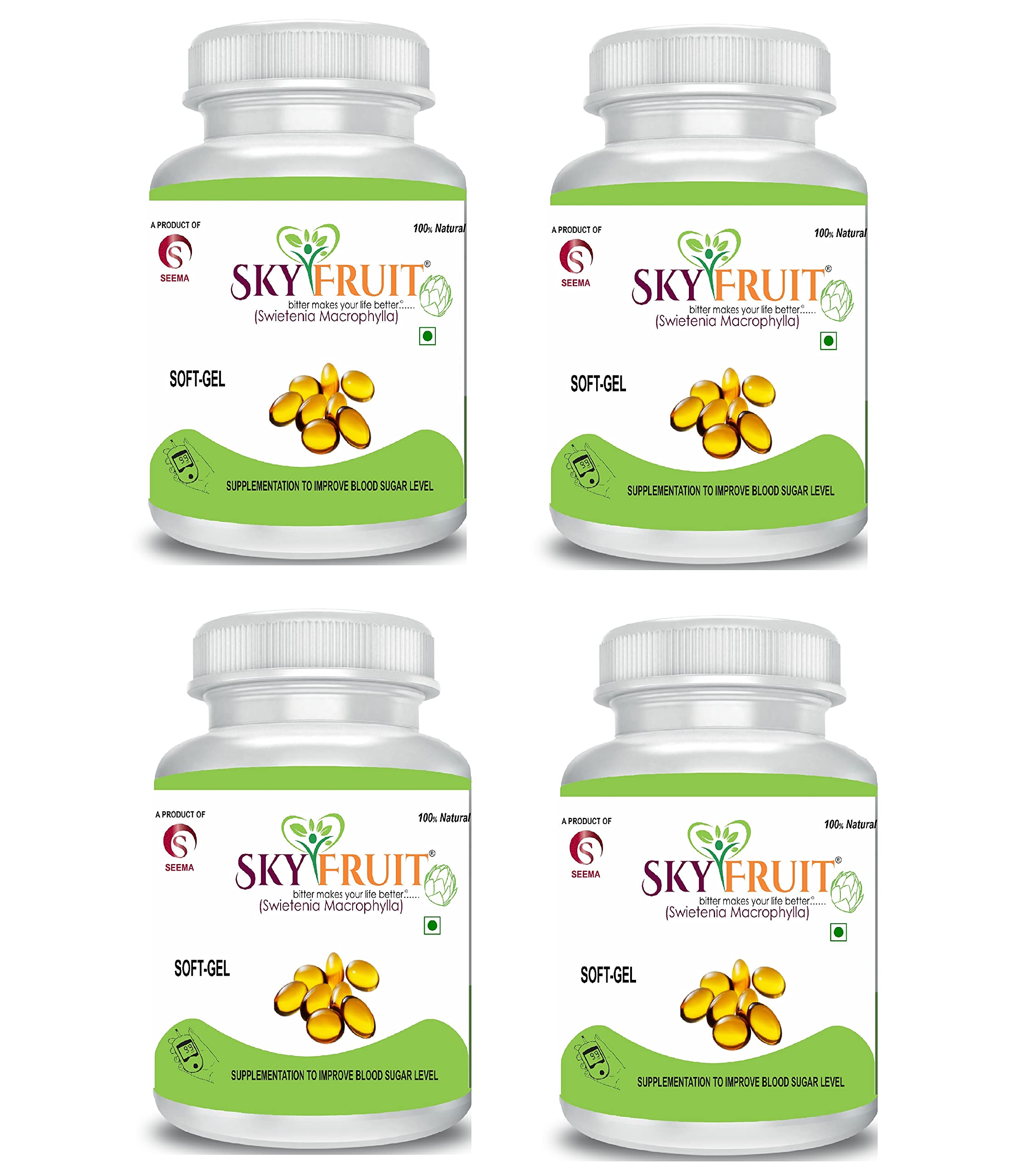 Buy Seema Softgel Capsules a Natural Way to Control Diabetes- 60 ...